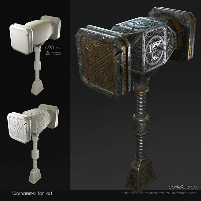 Warhammer, Daniel Ciorba : Hello everyone, This is my latest work, a ...