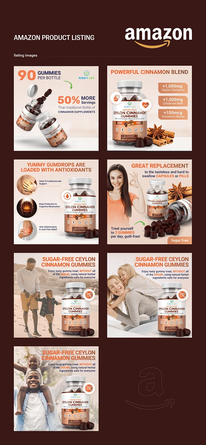 Amazon Product Listing on Behance-花瓣网