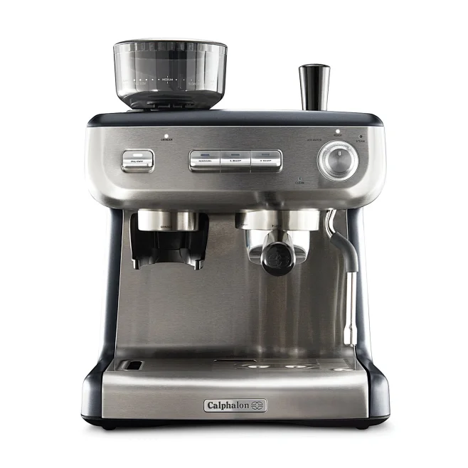 Calphalon Temp IQ Espresso Machine With Grinder And Steam Wand ...