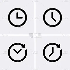 时间图标图片素材-高清时间图标图片大全-花瓣网素材库