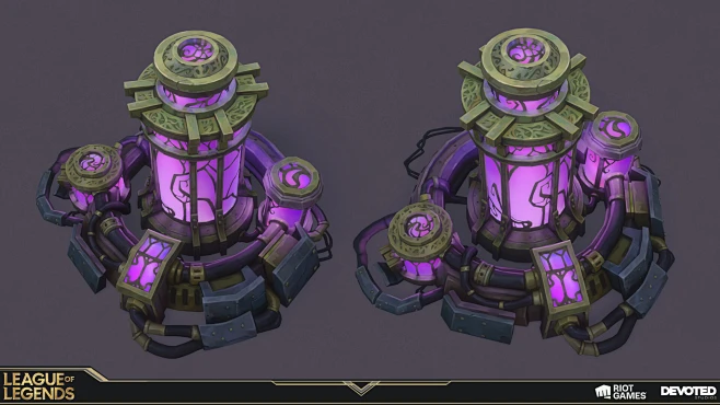 League of Legends - Bridge of Progress, Zaun Structures-花瓣网