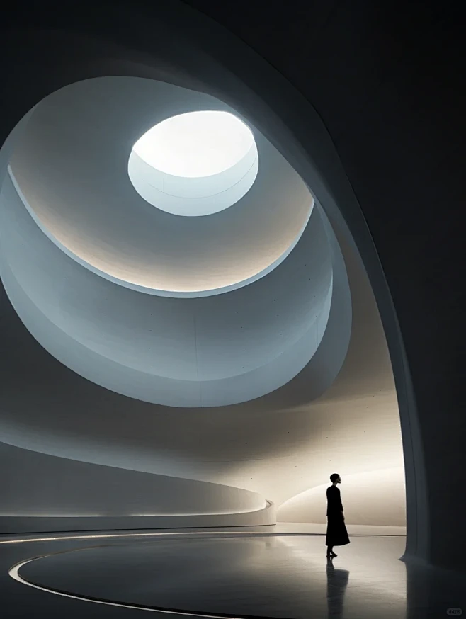 12·Midjourney每日一粒丨最美不过天青色-花瓣网