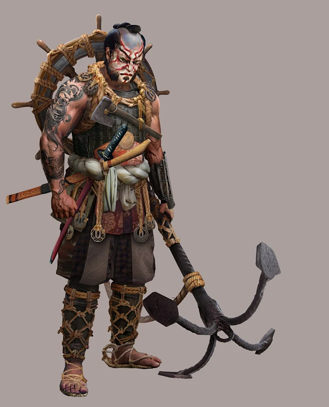 Kabuki Pirates, Yong Yi Lee : Work done for an unannounced project ...
