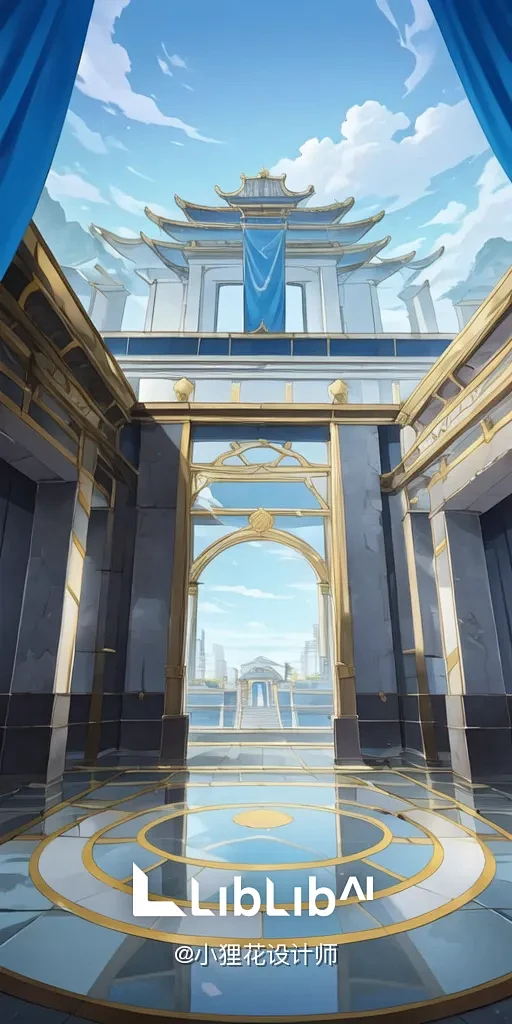 竖版游戏抽卡_站台背景v1.0-LoRA-小狸花设计师-LiblibAI-花瓣网