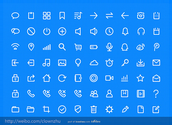 70个简洁的icon - 界面设计粉丝团... - 淘宝-飞梵采集到Icon.Shadow - 花瓣