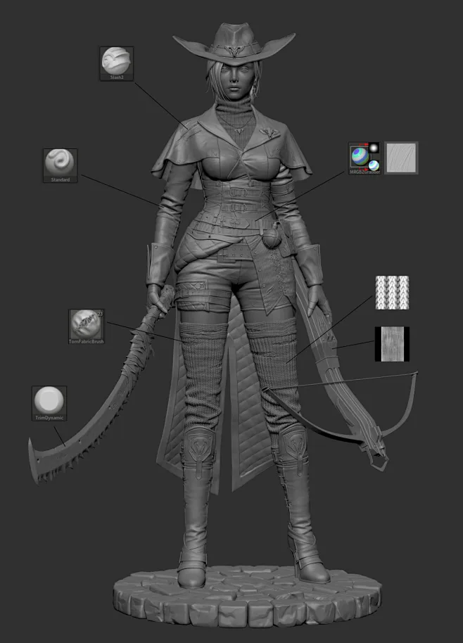 《血源诅咒》来自A站作者：Dongho Kang 次时代 写实 CG角色-CG99(cg99.com)-花瓣网