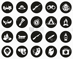 FPS游戏 icon 图标-花瓣网|陪你做生活的设计师 | VR界面UI-《NOSTOS》