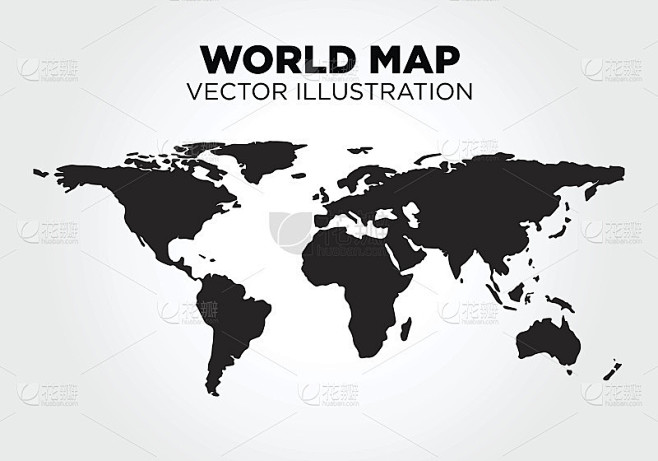 世界地图矢量图