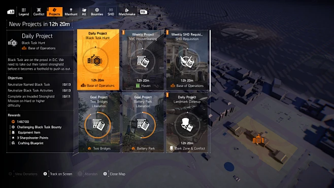Tom Clancys The Division 2 | Game UI Database : The ultimate screen ...