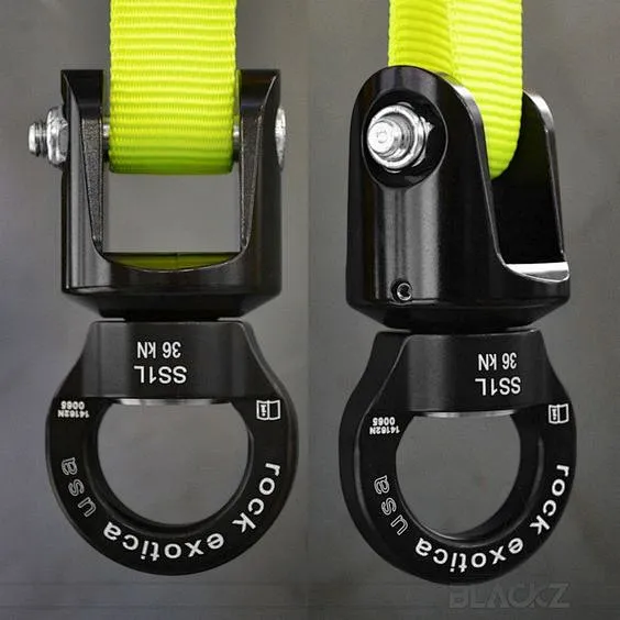 Rock Exotica Shackle Swivel / Emerillon haute résitance avec axe ...