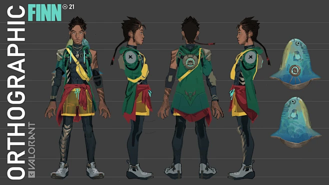 VALORANT agent art & abilities. FINN, Sean Budanio : Fan agent Finn ...