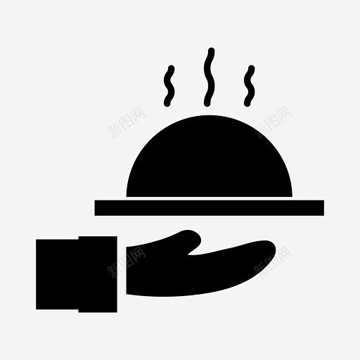 上菜做饭晚餐 UI图标 设计图片 免费下载 页面网页 平面电商 创意素材