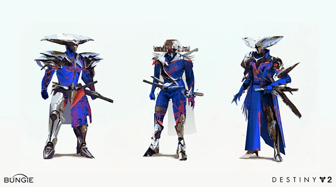 Destiny 2: Episode: Echoes - Auto Rifle and armor sketches-花瓣网