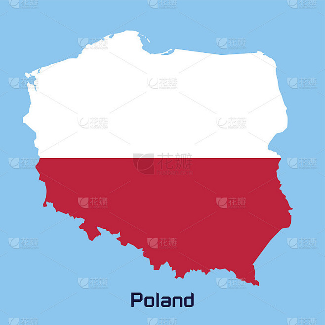 波兰矢量地图