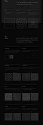 visual identity identity branding Design Framework pattern redes (10)-花瓣网