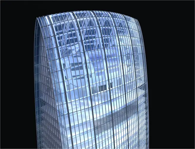 深圳市京基100（KK100） - 特里·法雷尔（TFP Farrells）_建筑设计案例_树状模式-花瓣网