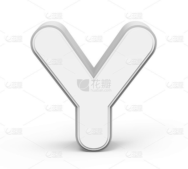 白色字母Y