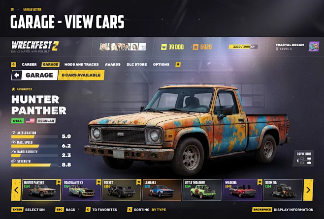 HUD UI user interface game design concept art game hud design Racing ...