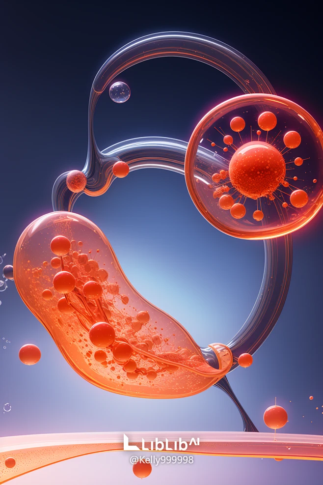 美妆分子泡泡-LoRA-Hongke-LiblibAI-花瓣网