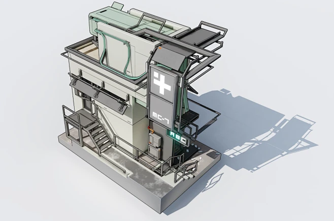 Environment Design #5, Luke Hinchley : Next in series of 6m x 9m ...