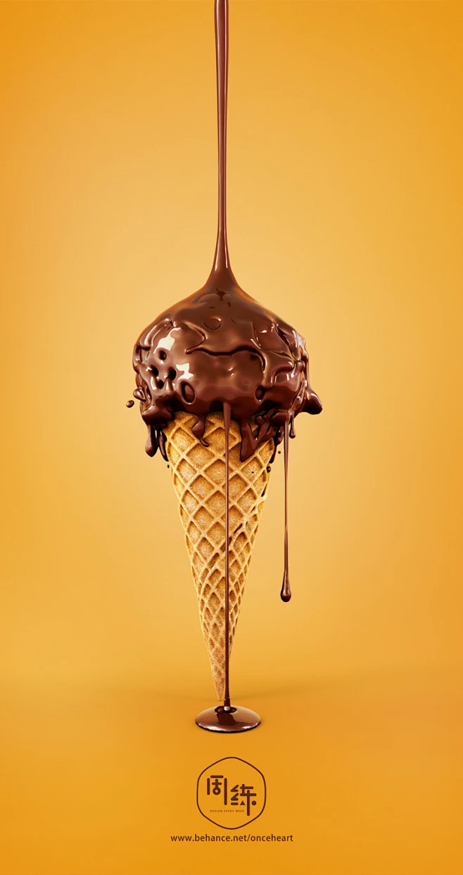 一周一练第六季第三周C4D巧克力效果_一周一练_【68Design】-花瓣网