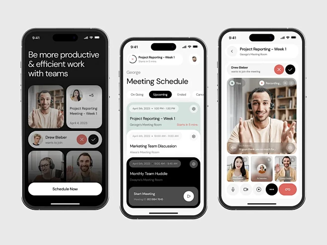 Tinglen - Video Conference Mobile App Version app meeting app meeting ...