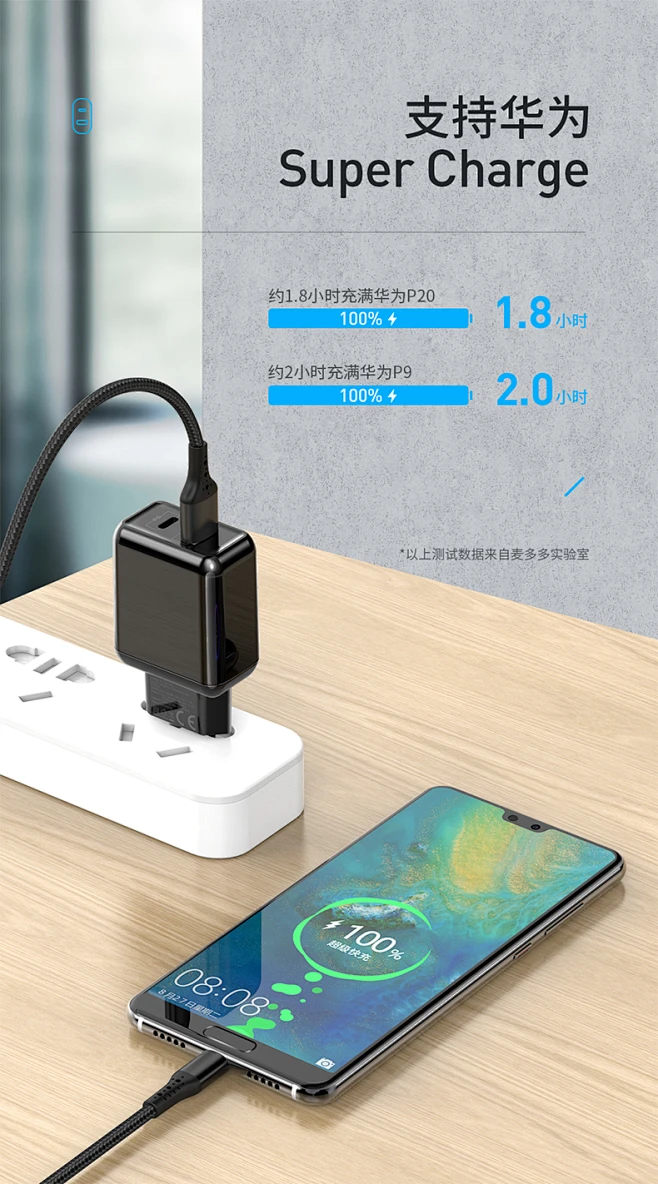 麦多多苹果PD充电器头欧规18W美规多协议快充欧标便携英规套装-tmall.com天猫-花瓣网