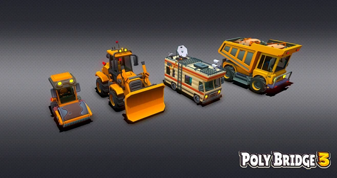 POLY BRIDGE 3 - VEHICLES-花瓣网