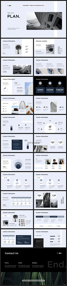ppt-花瓣网|陪你做生活的设计师 | 【极致商务】黑白简约图文画册