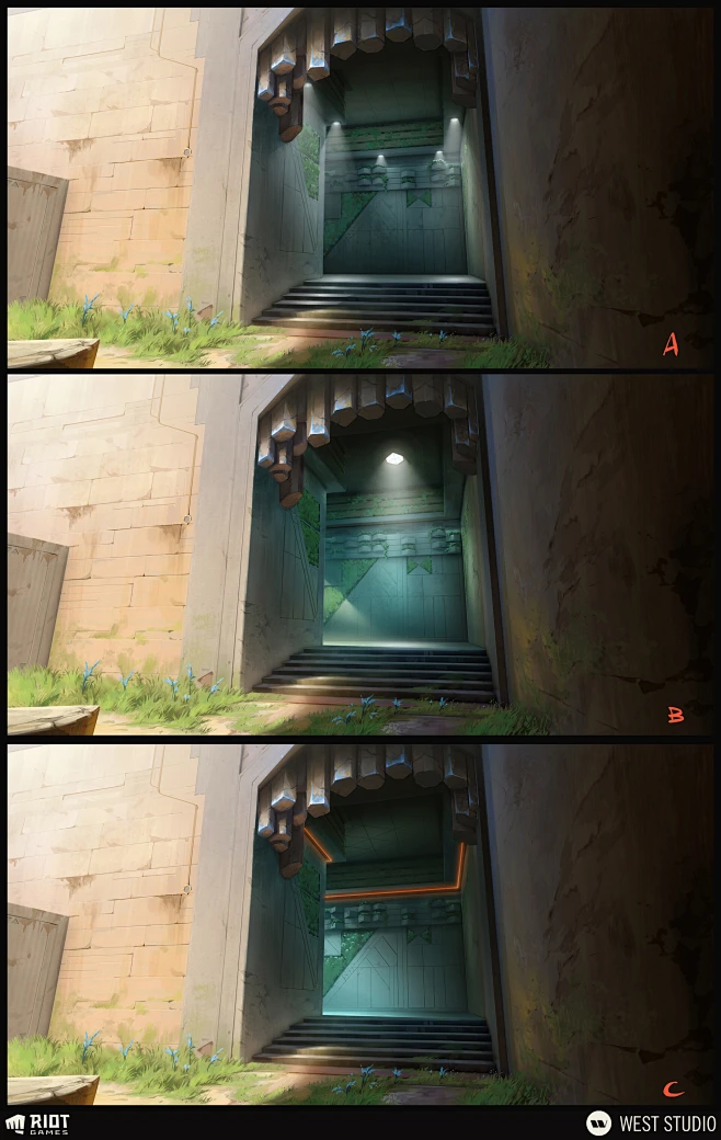 West Studio - Valorant - Abyss 概念艺术-花瓣网