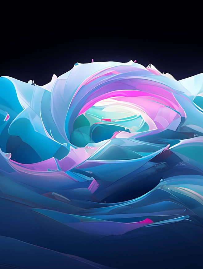 3d彩色漩涡_Liquid_spiral_3D_design_edge_light_effect_8k_3D_5342db53-6b6e ...
