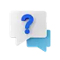 Frequently Asked Questions 3D Icon-花瓣网