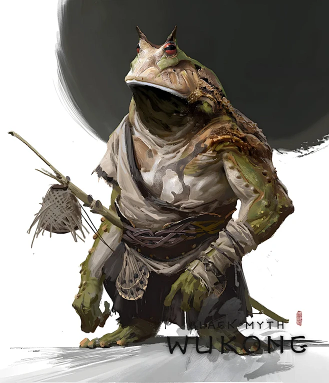 黑神话悟空人物设定集手绘CG之黑风山篇 - 小红书