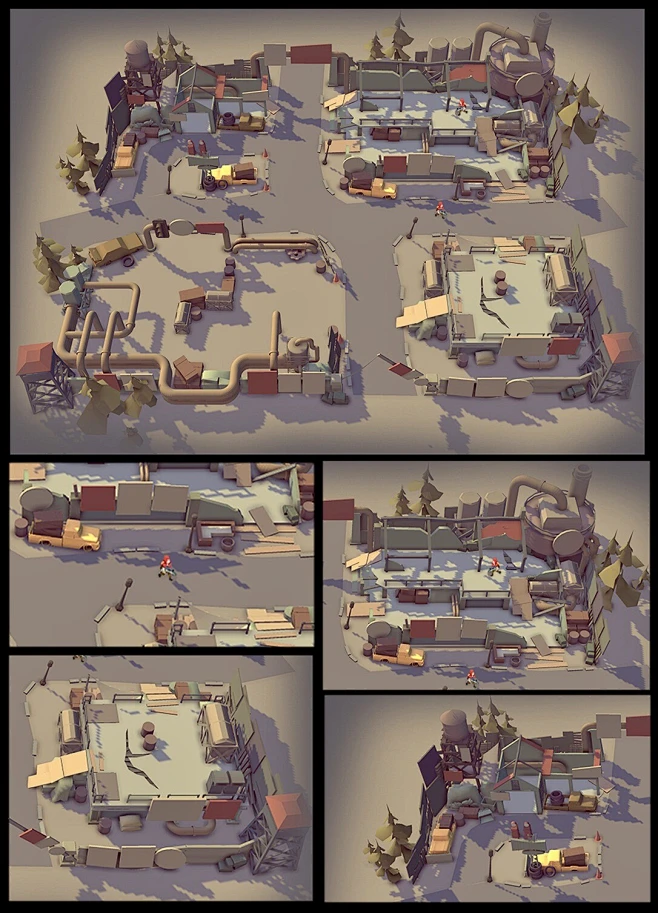 Survival Game layout design, Nigel Goh : Survival Game layout design ...