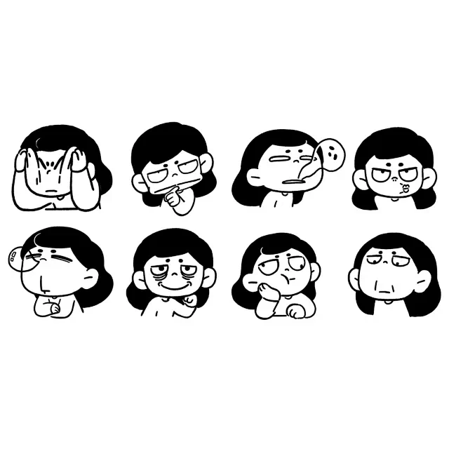 一周表情包 - 小红书搜索-花瓣网