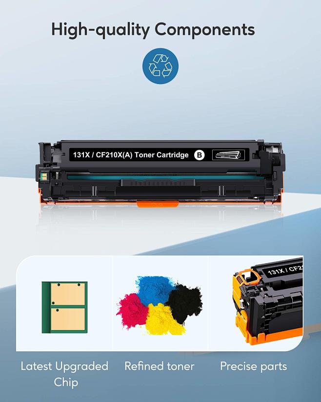 Amazon.com: Kogain Compatible Toner Cartridge Replacement for HP 131X ...