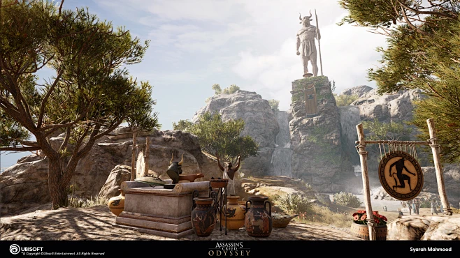 Assassin's Creed Odyssey - Pephka Level Art, Syarah Mahmood : Here are ...