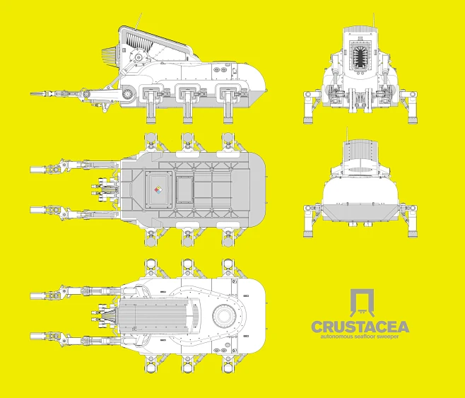 Crustacea, Derek Jones : The new and improved Crustacea Seafloor ...