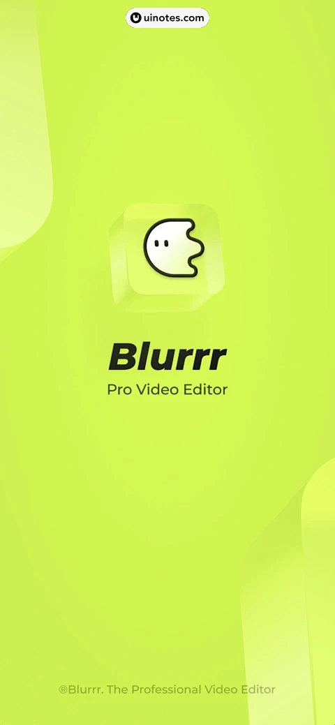 Blurrr App 截图 008 - UI Notes