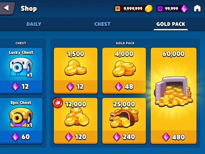 GUI Pro Kit Casual shop gold icon money coin gold market store shop ...