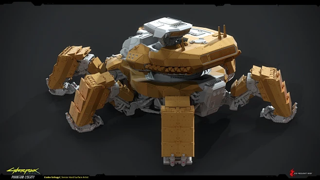 Cyberpunk 2077 Phantom Liberty - Militech Chimera-花瓣网