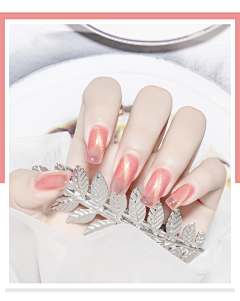 美甲-花瓣网|陪你做生活的设计师 | 莫兰迪色之低饱和度色系美甲