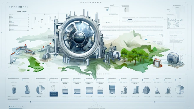 Bella_Zhang_Visualization_large_screen_map_center_Chinese_ink_e ...