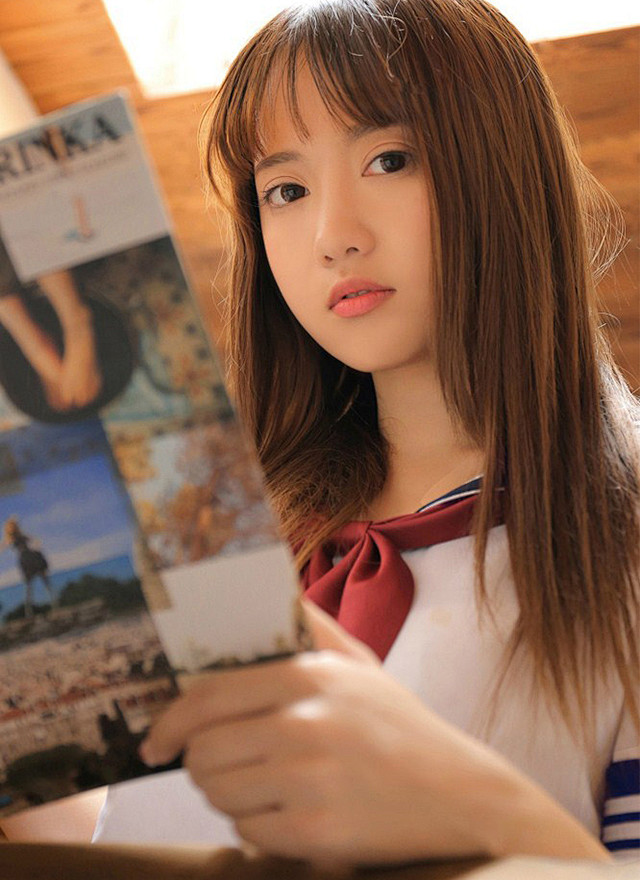 清纯JK制服美女学生妹唯美宿舍写真图片[10/14]_清纯美女_美桌网