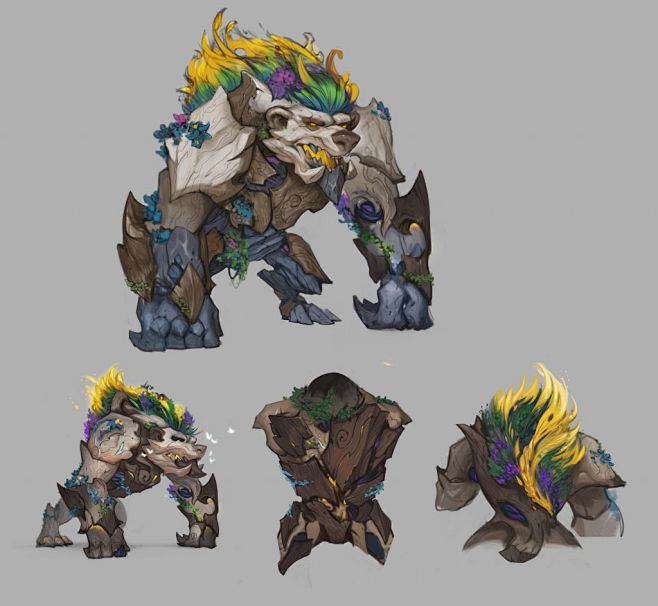 [PTR] 《魔兽世界：巨龙时代》 梦境守护者(10.2)概念美术 NGA玩家社区