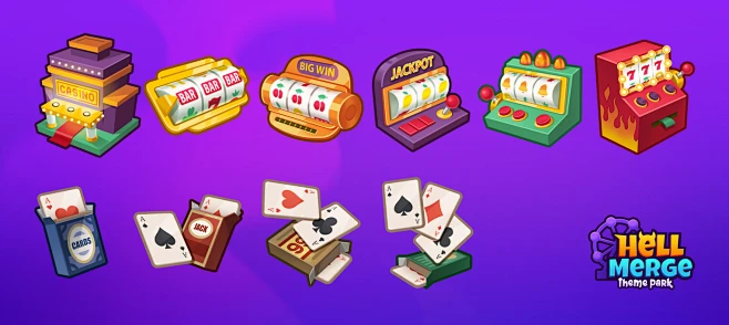 Objects for Hell Merge-花瓣网