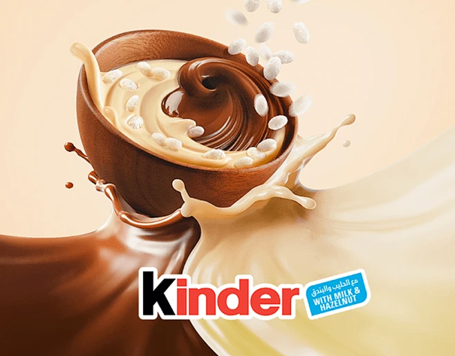 Kinder Creamy Digital Campaign-花瓣网