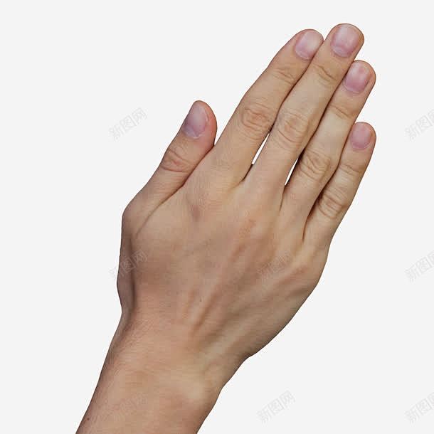 手指背面 创意素材