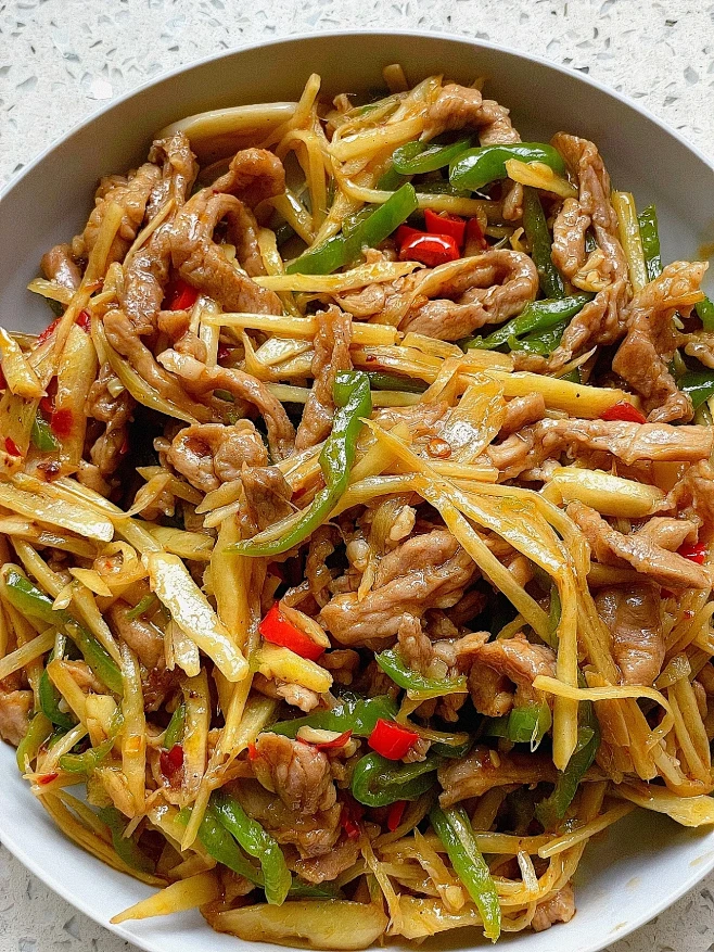 仔姜肉丝