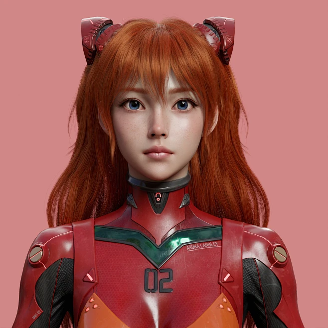 ASUKA_EVA02-花瓣网